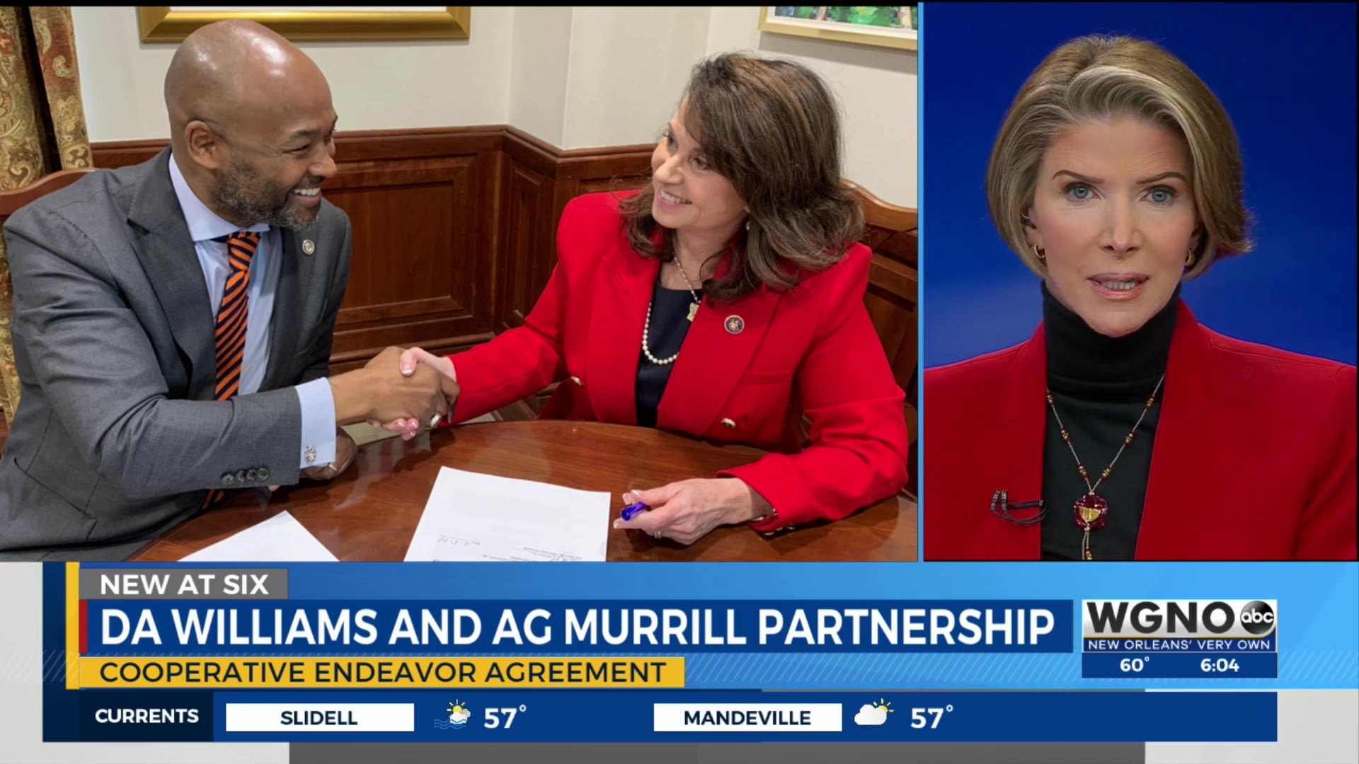 Orleans Parish district attorney, Louisiana attorney general sign ...