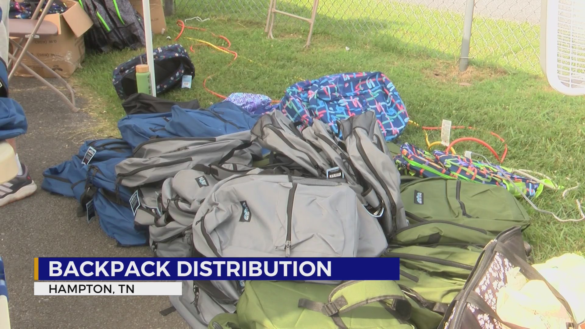 Local church hosts annual backpack handout in Hampton – WJHL | Tri ...