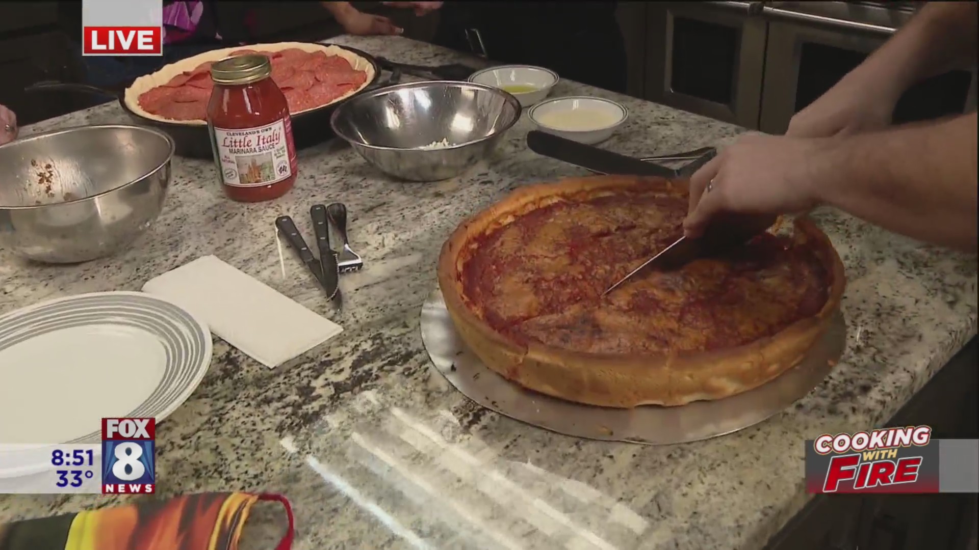 Cooking with Fire: Mayfield Heights Fire Station – Fox 8 Cleveland WJW