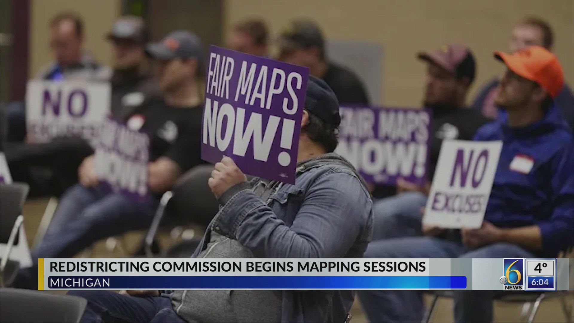 Redistricting commission begins mapping sessions` – WLNS 6 News