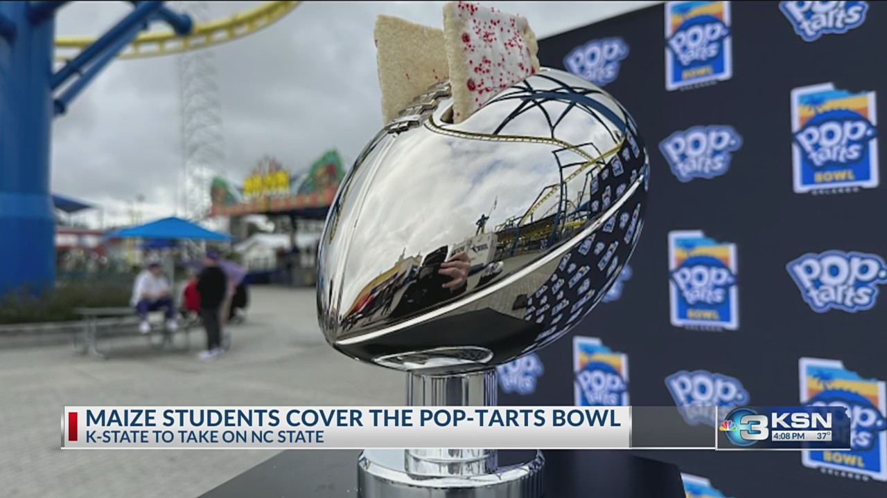 Maize High broadcasting students to cover Pop-Tarts Bowl – KSN-TV