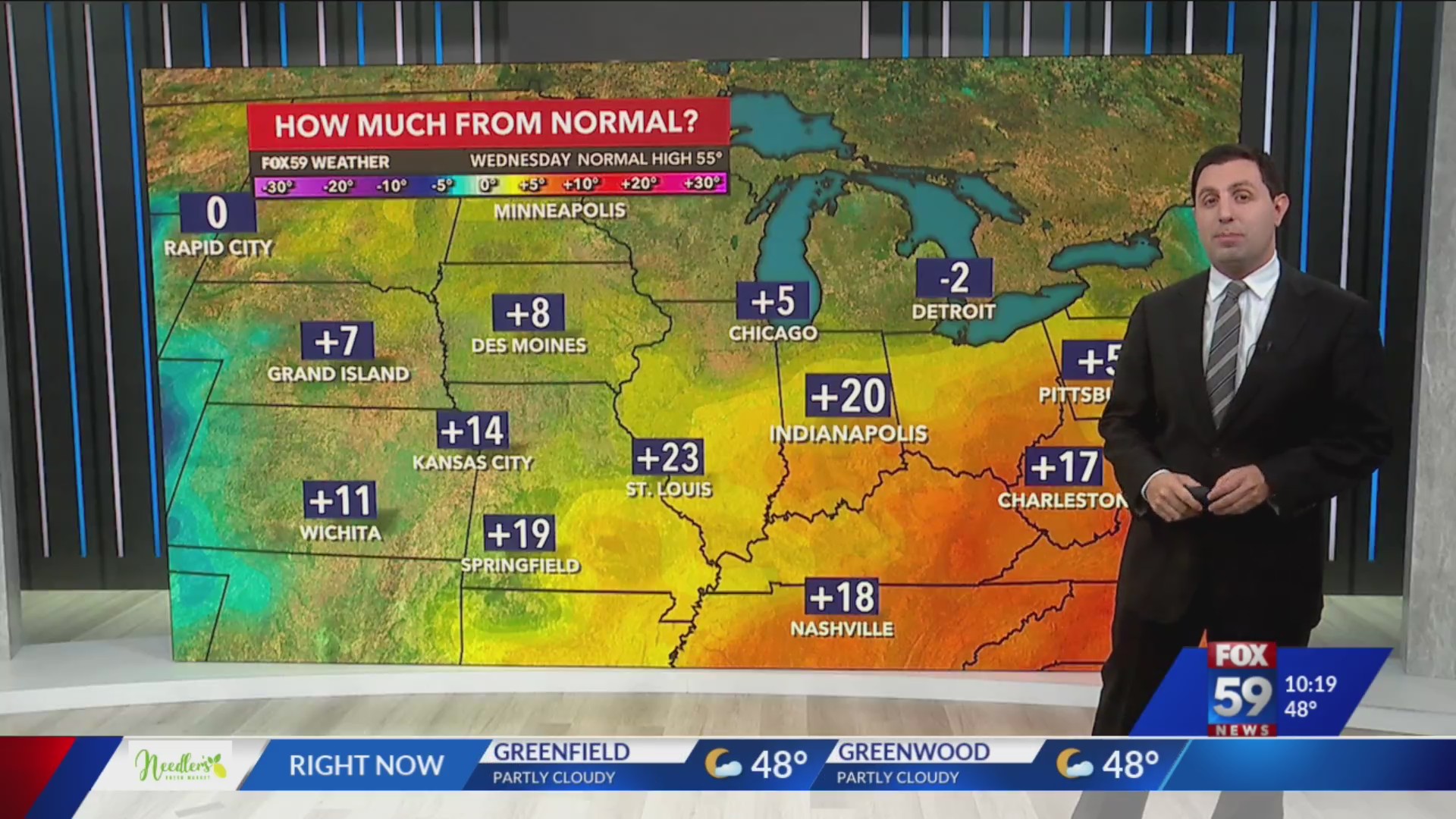 Windy and warmer week ahead, 70s likely for some – Fox 59