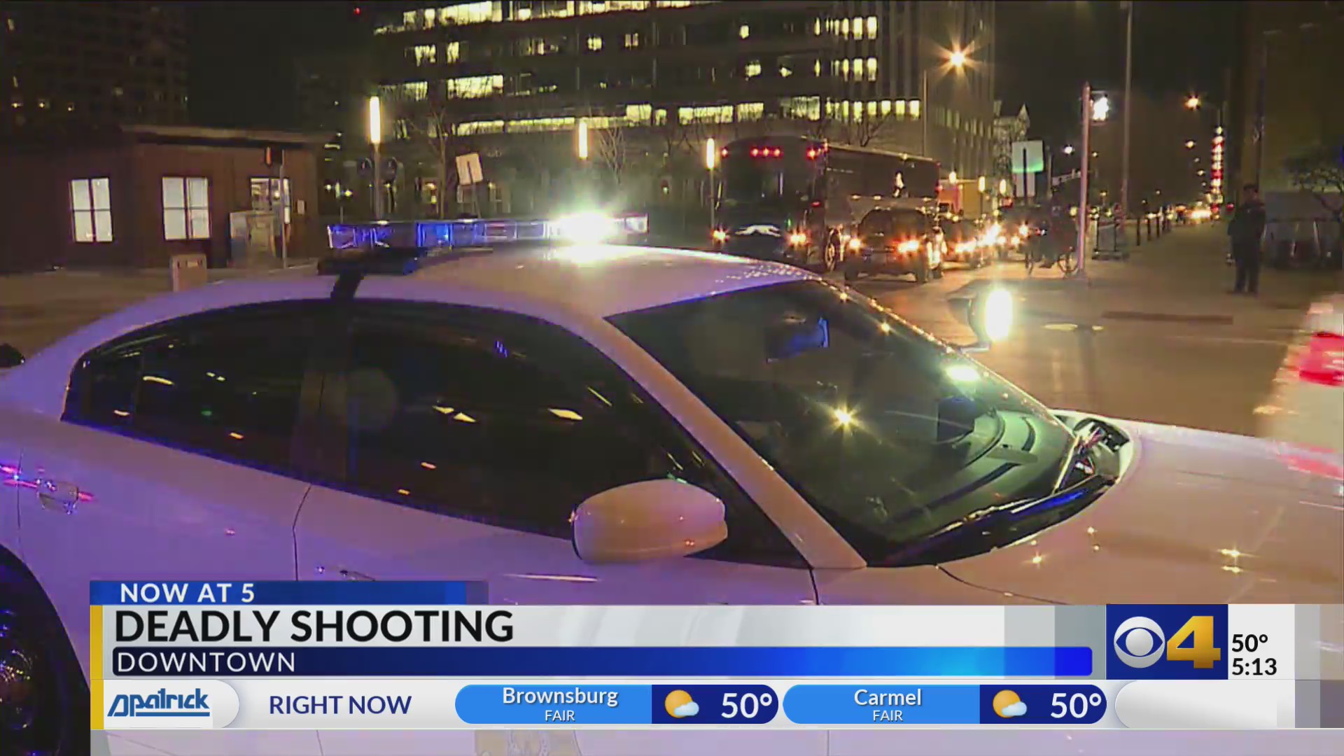 Indy police search for killer after deadly shooting downtown – WTTV ...