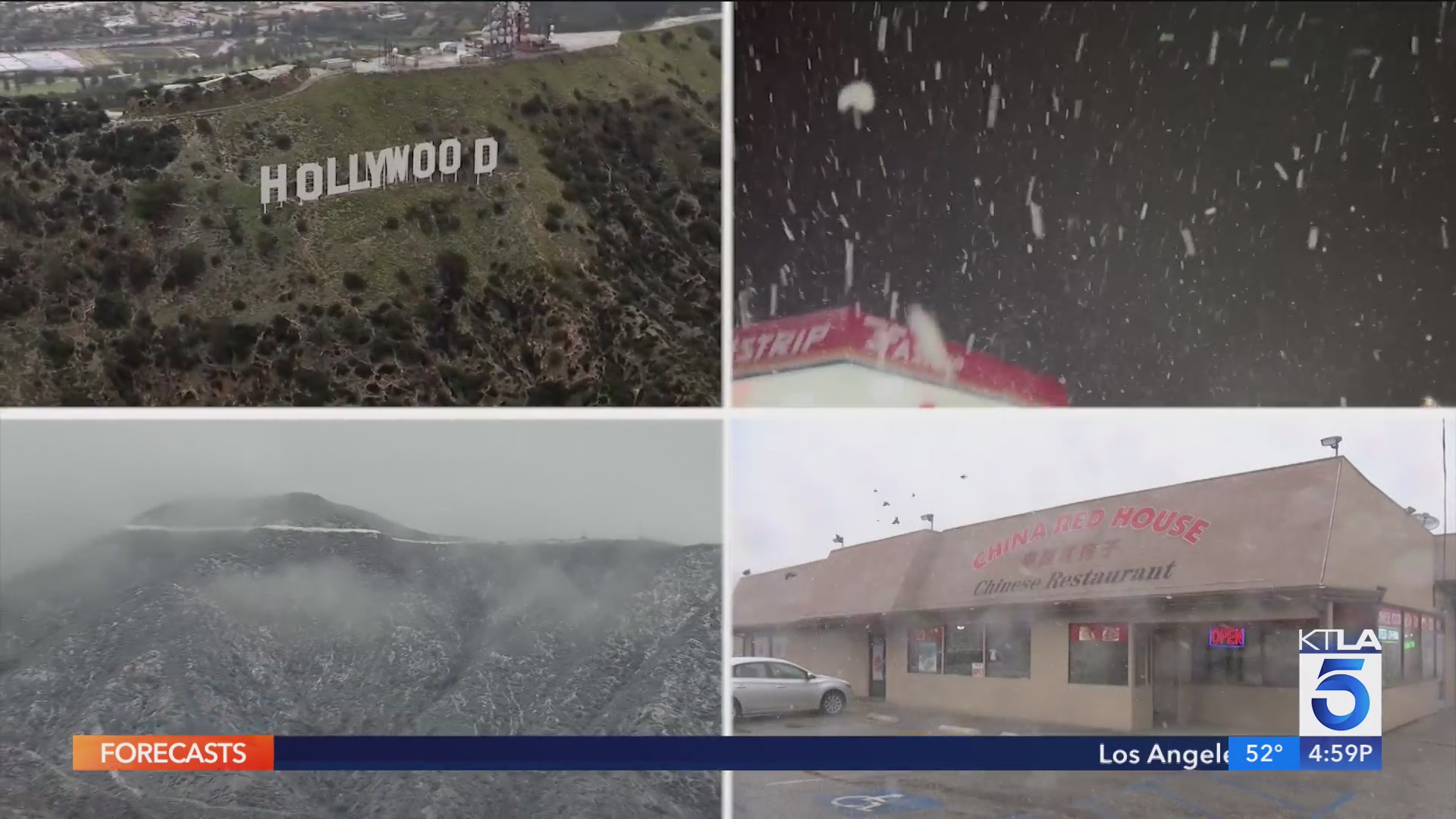 KTLA 5 News Team Coverage: Winter storm dumps snow on SoCal with more ...