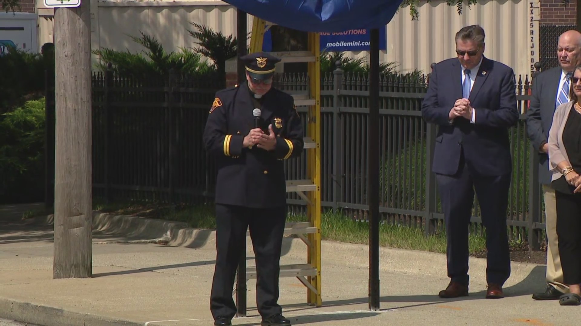 WATCH: New memorial unveiled for killed CLE officer – Fox 8 Cleveland WJW