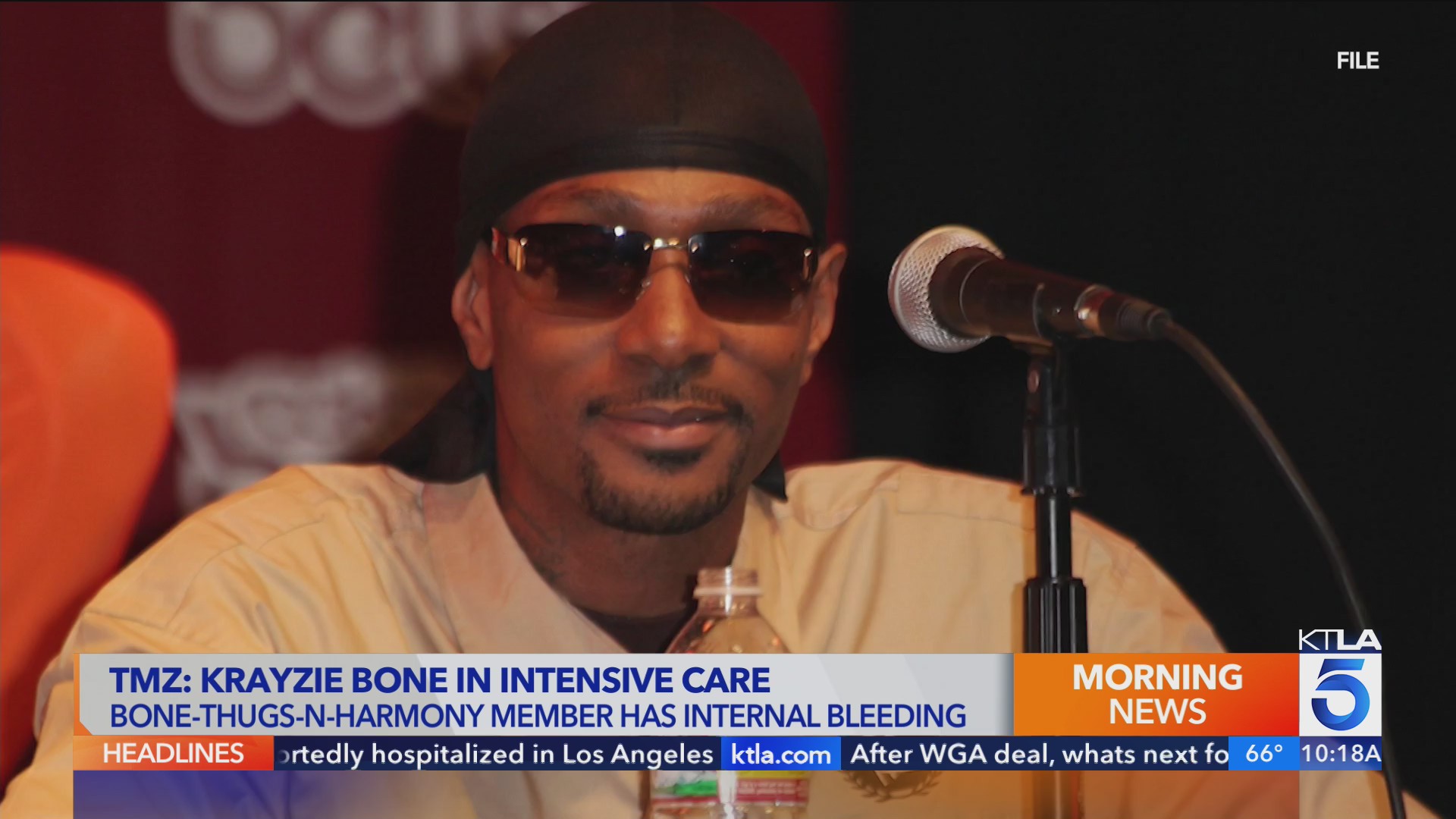 Rapper Krayzie Bone reportedly hospitalized in Los Angeles – KTLA
