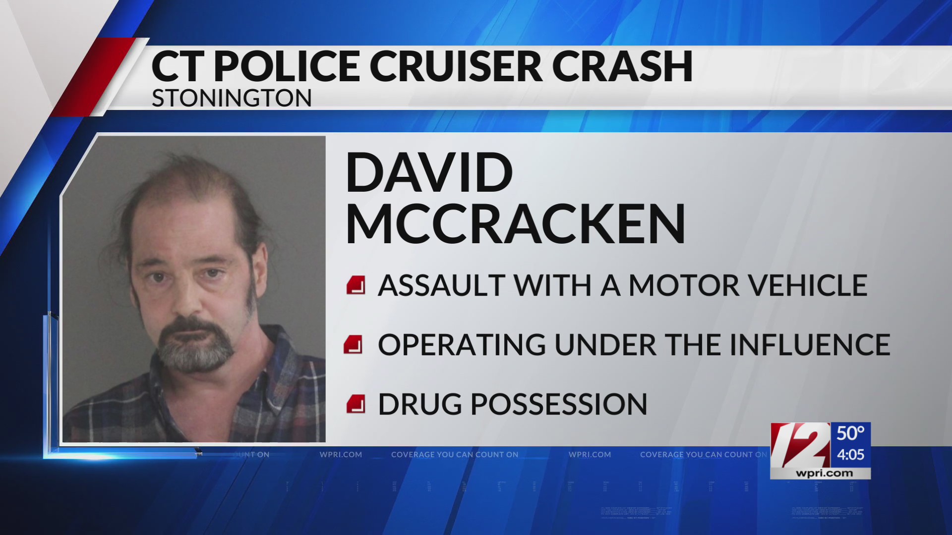 DUI suspect charged after crash that injured CT officer – WPRI.com