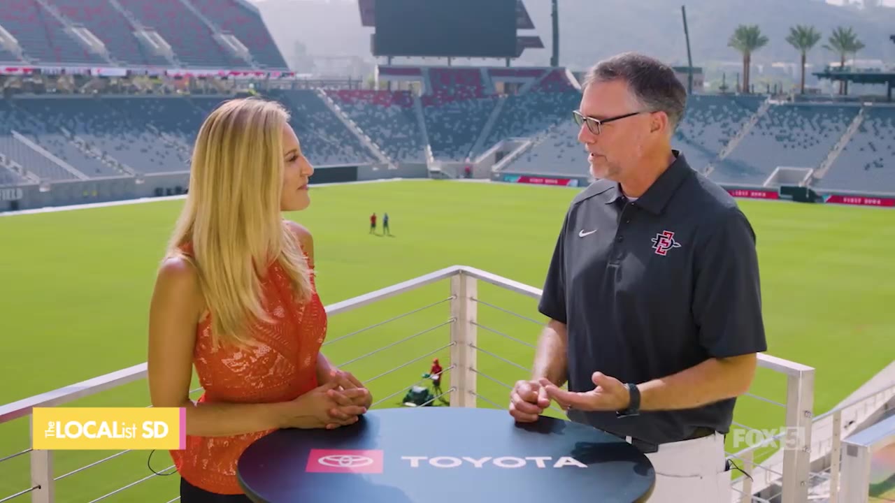 Tour Snapdragon Stadium with SDSU’s John David Wicker – FOX 5 San Diego