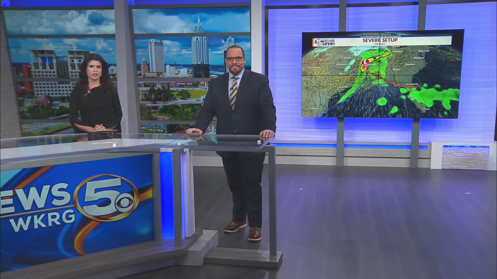 WEATHER AWARE: Severe Storms Possible Friday – WKRG News 5