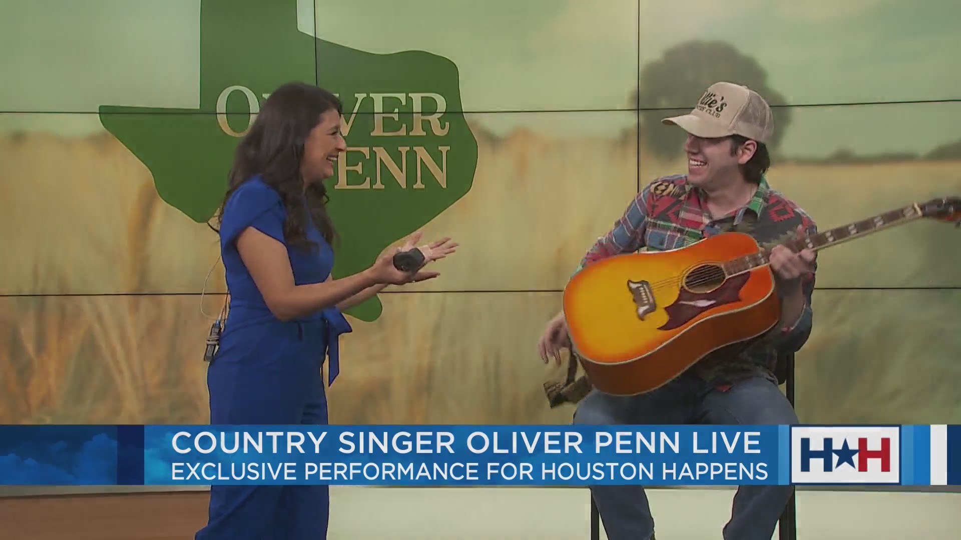 Country Singer Oliver Penn Performs on Houston Happens – CW39 Houston