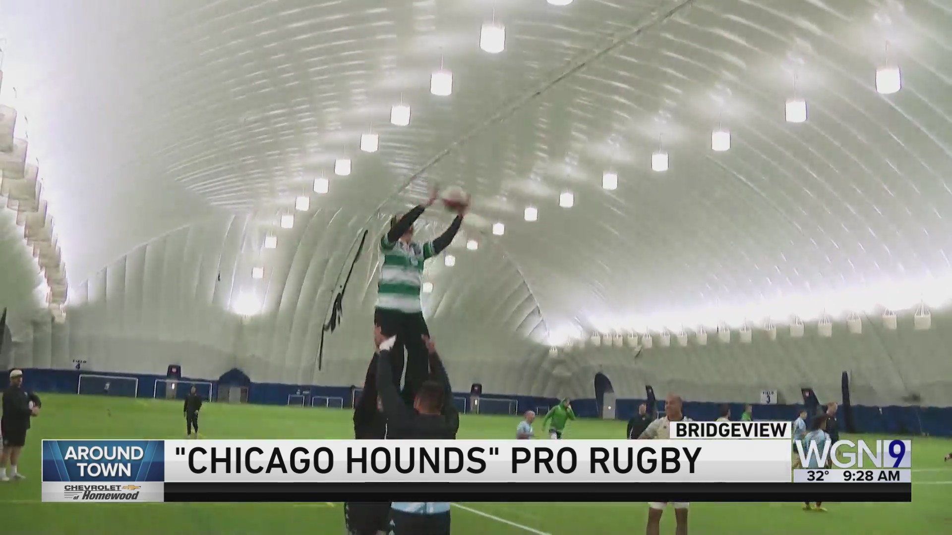 Around Town – Chicago Hounds Rugby – WGN-TV
