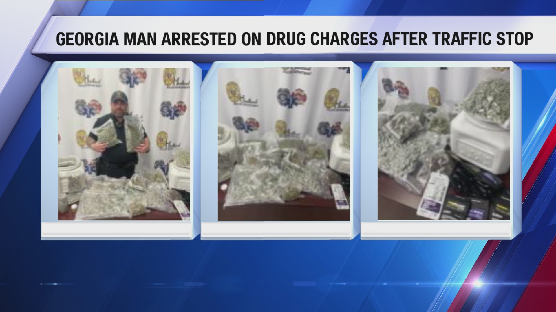 Georgia man arrested on drug charges after traffic stop, HPD – WDHN ...