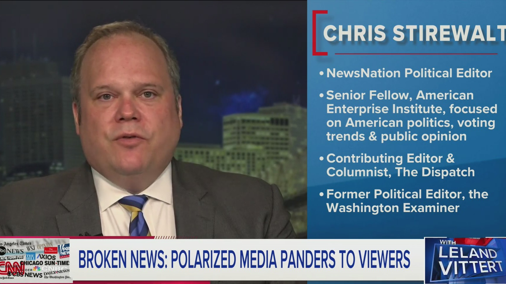 Chris Stirewalt releases new book “Broken News” | On Balance – NewsNation