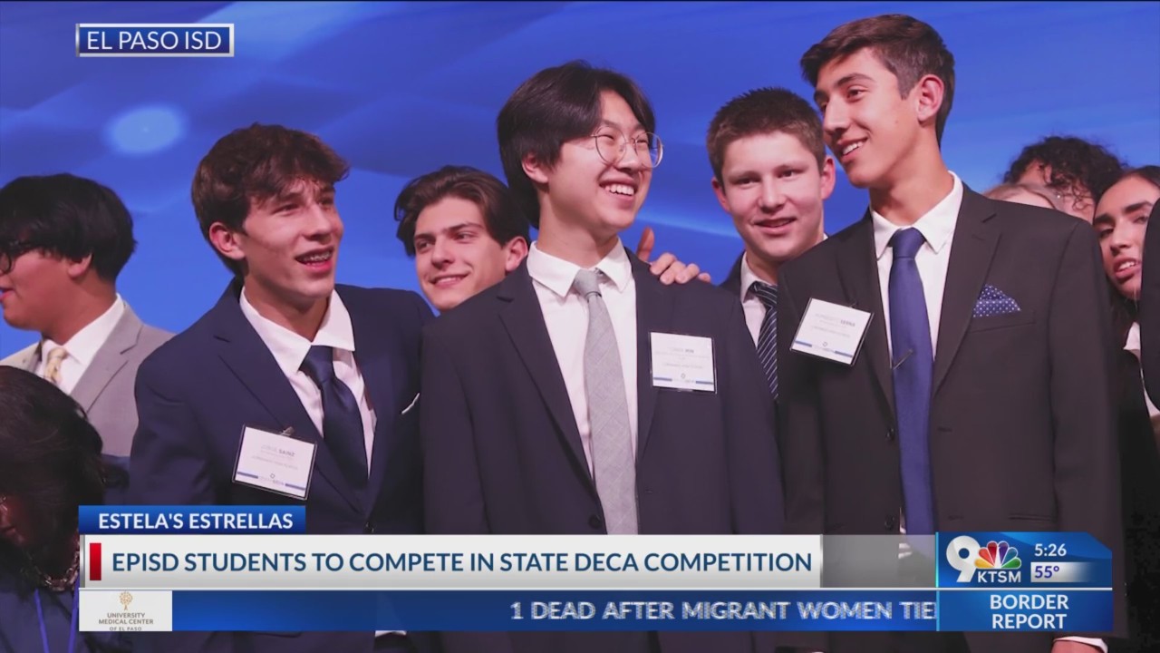 Estela’s Estrellas: EPISD students in state DECA competition – KTSM 9 News