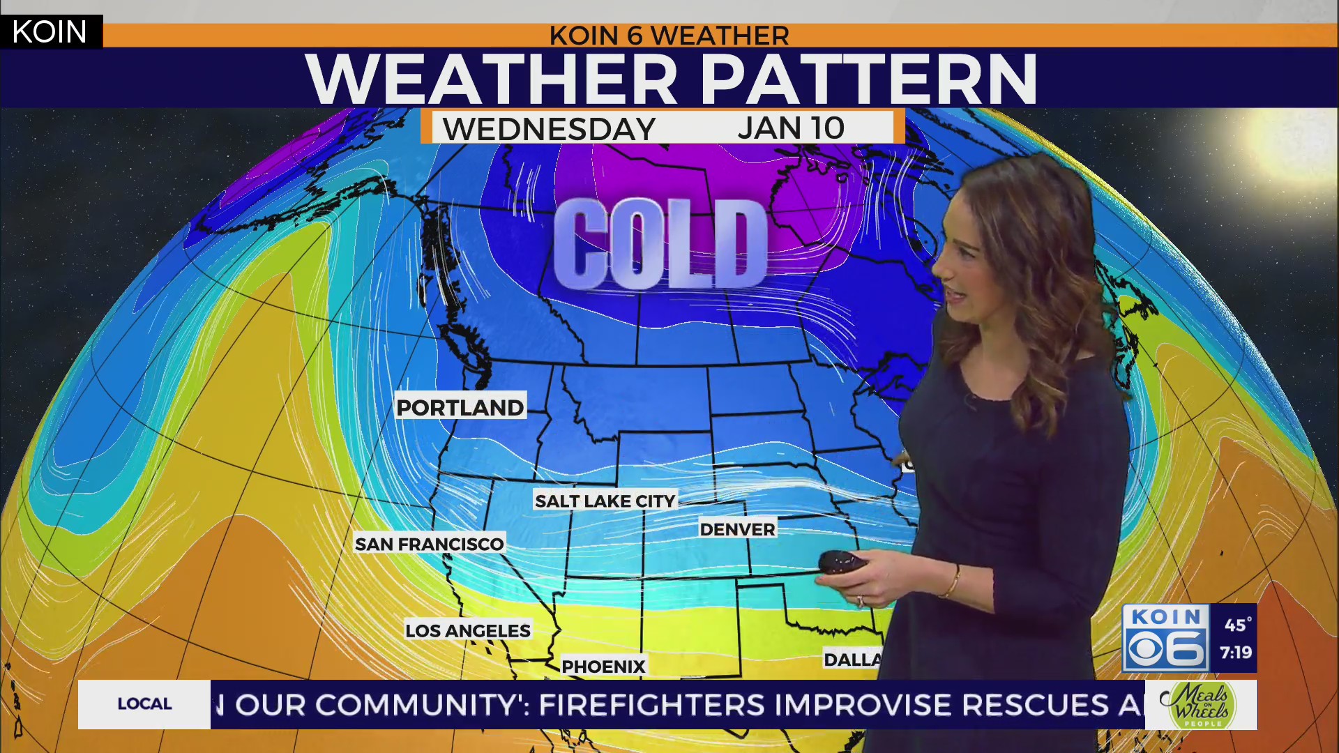 Weather forecast: Drier breaks through Friday – KOIN.com