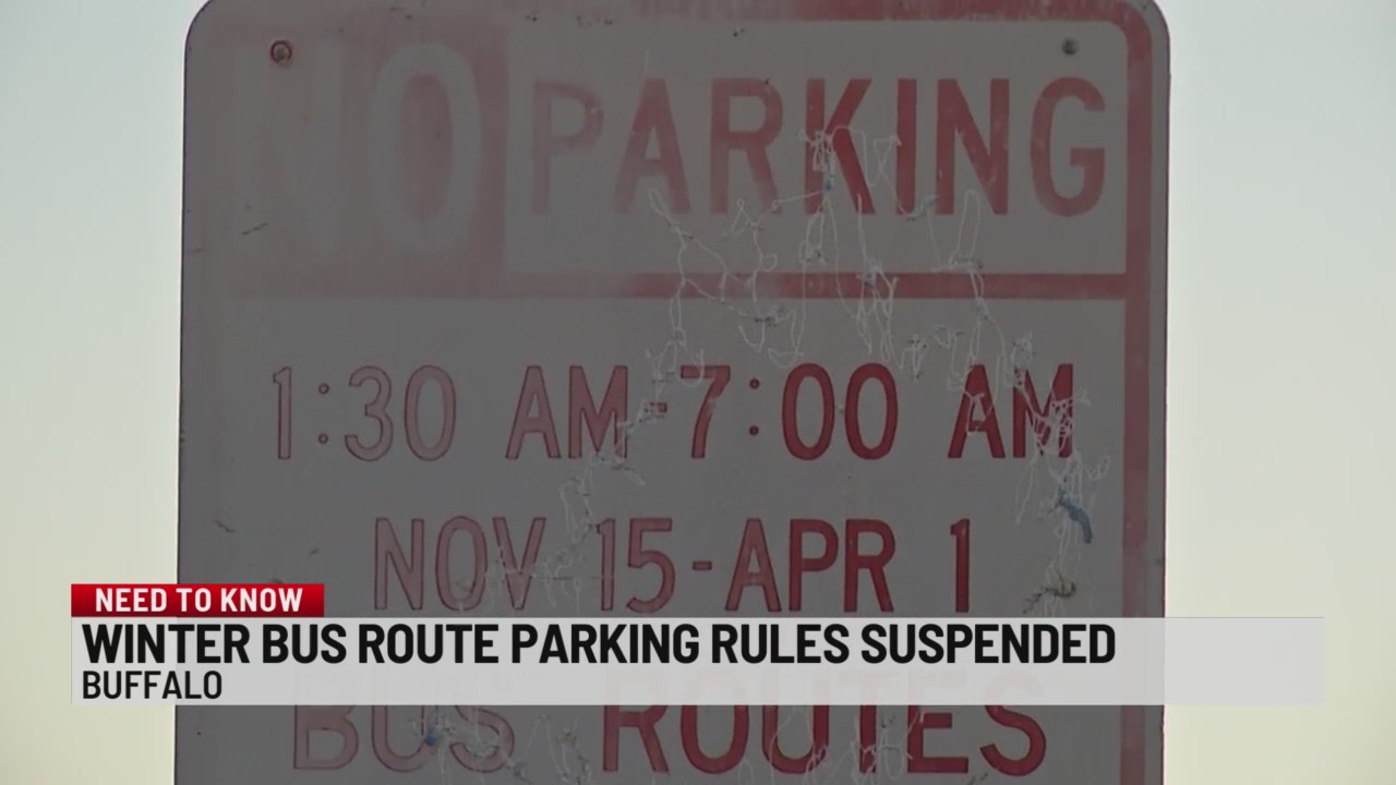 City of Buffalo suspends winter parking regulations along bus routes ...