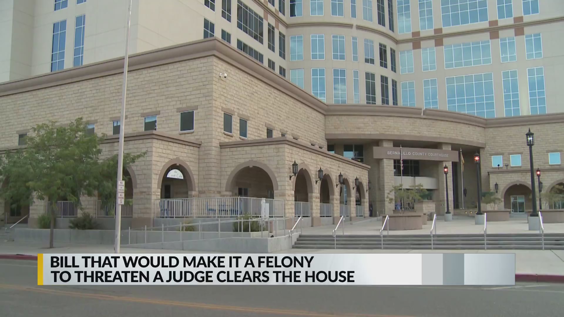 Bill making threatening a judge a felony passes House – KRQE NEWS 13 ...