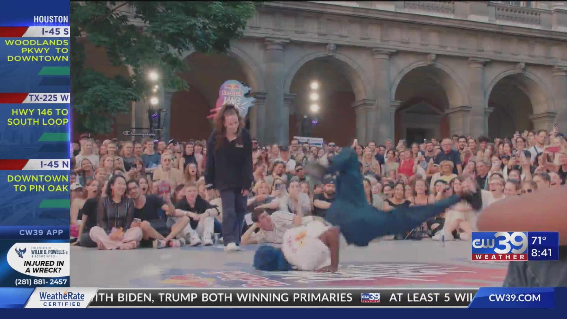 CW39 Red Bull “Dance Your Style” Dance Battle interview with Two Htown ...