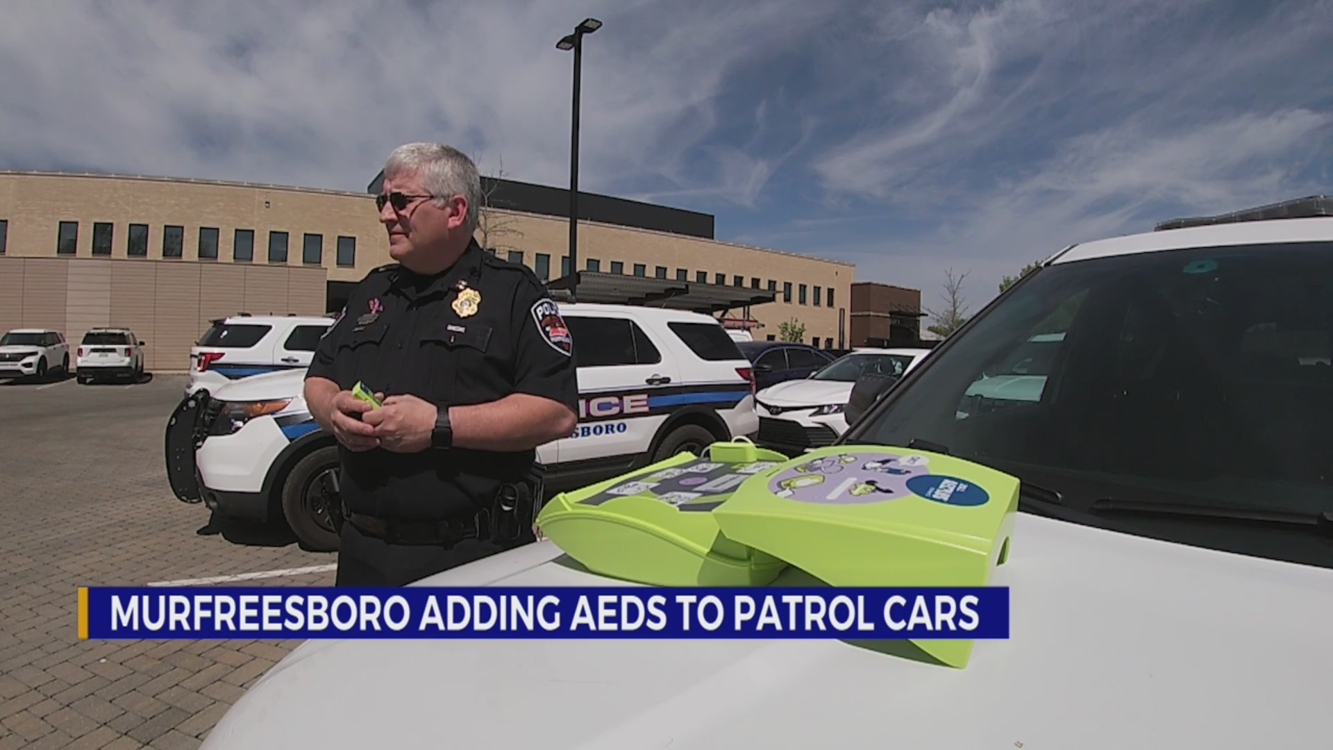 Murfreesboro adding AEDs to patrol cars – WKRN News 2
