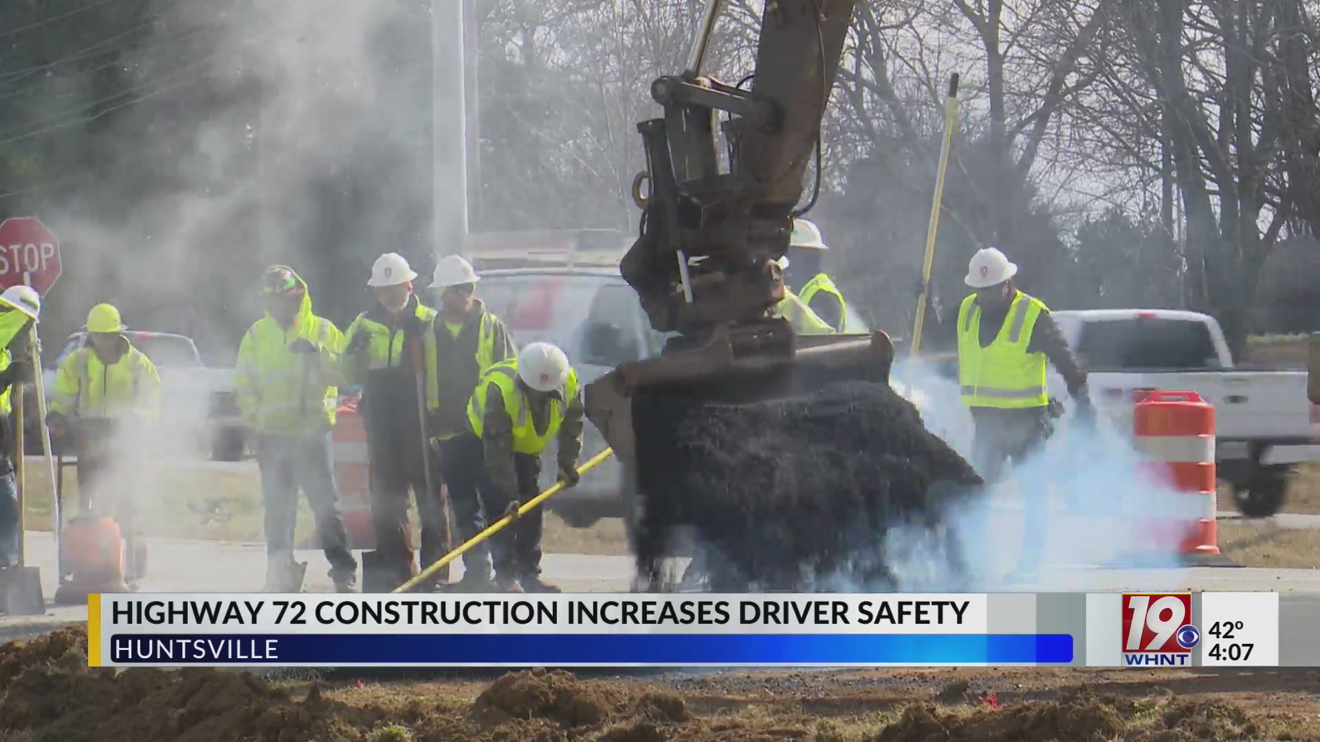Hwy 72 Construction Aims to Increase Driver Safety – WHNT.com