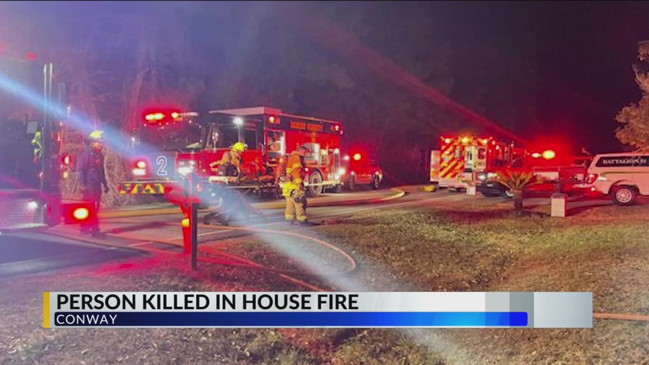 1 suffers deadly injuries following house fire in Conway area – WBTW