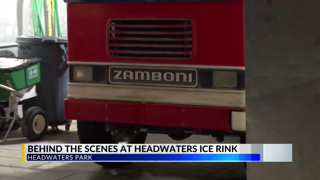 A look at the machine that keeps Headwaters Ice Rink up and running ...