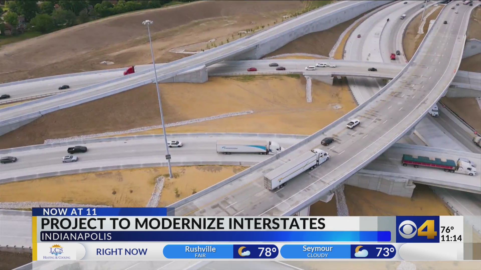INDOT launches new study focusing on improving urban interstates – WTTV ...