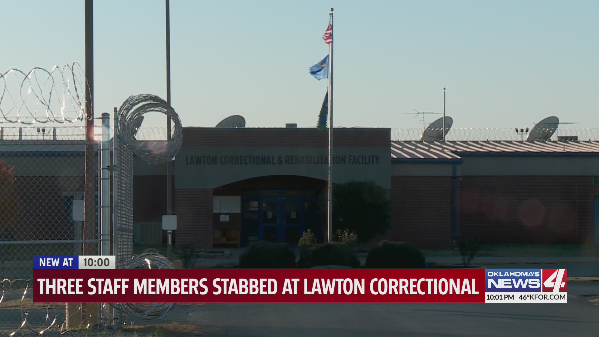 Three staff members stabbed at Lawton Correctional – KFOR.com Oklahoma City