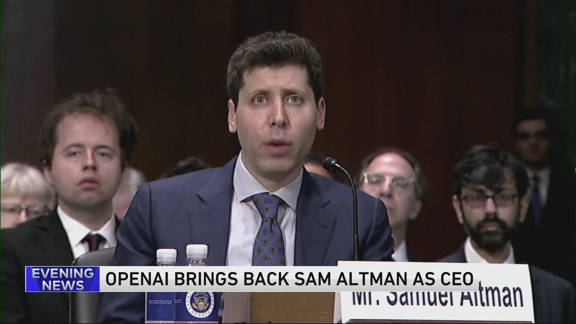 OpenAI brings back Sam Altman as CEO just days after his firing ...