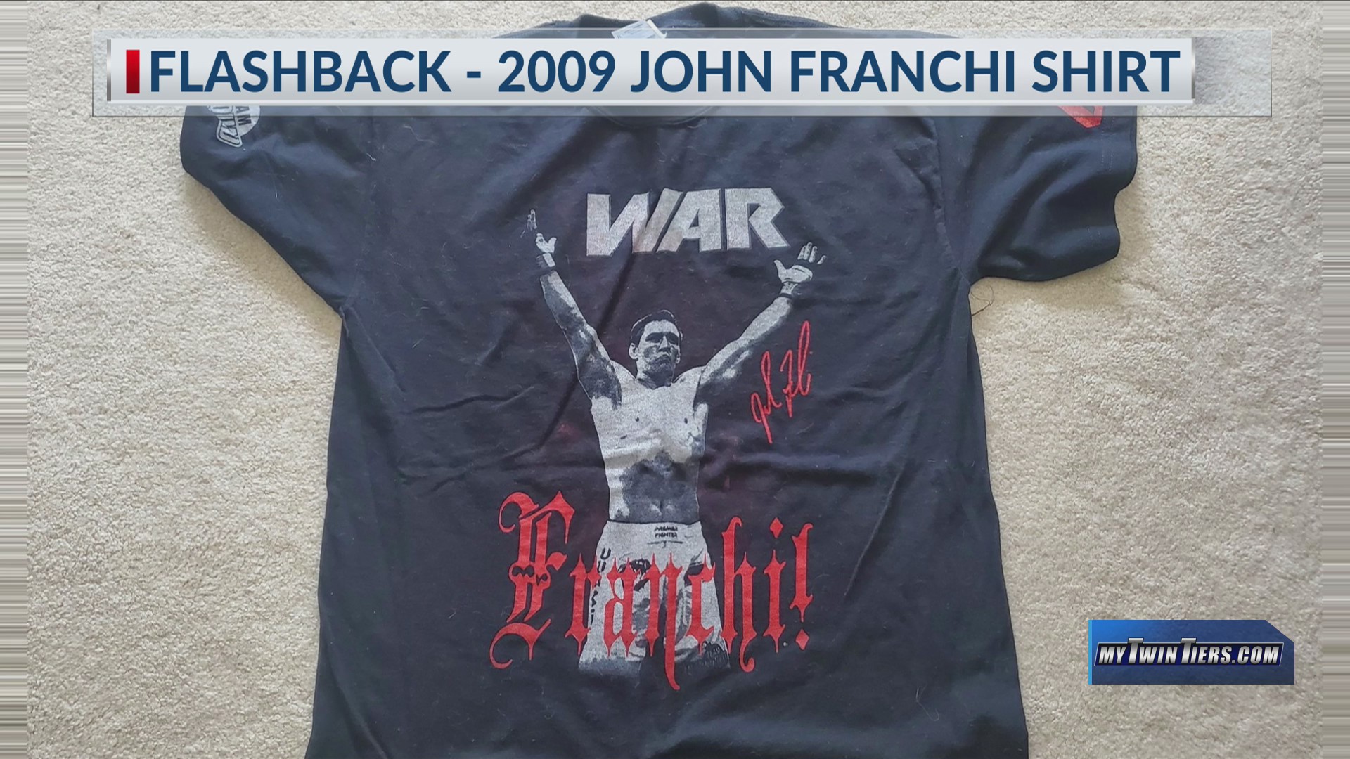 18 Sports Flashback – John Franchi MMA shirt – WETM – MyTwinTiers.com
