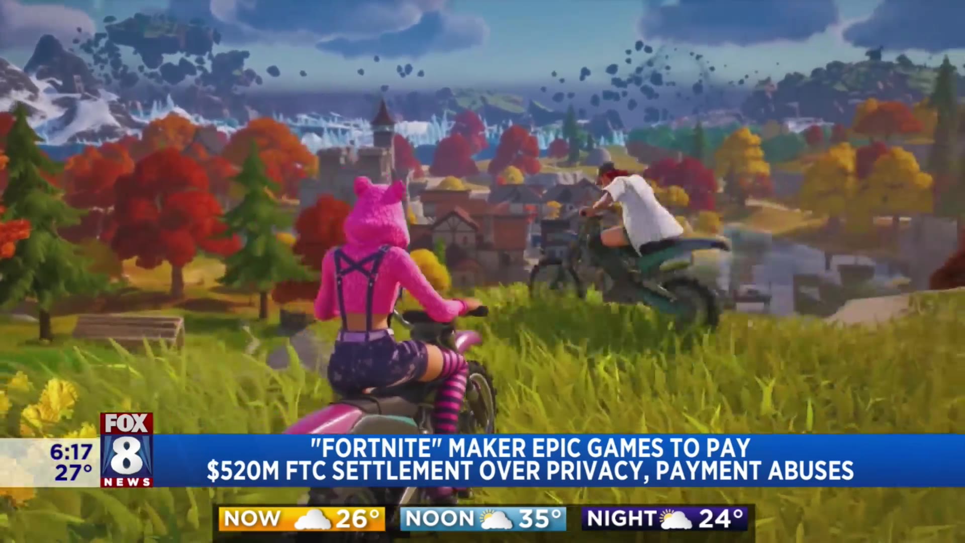 Fortnite maker to pay settlement – Fox 8 Cleveland WJW