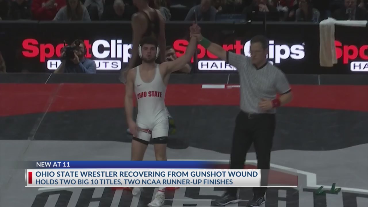 OSU wrestler thanks supporters after shooting – NBC4 WCMH-TV