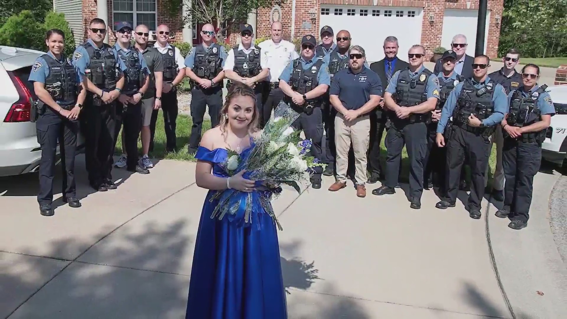 O’Fallon police officers surprise daughter of late comrade with special ...