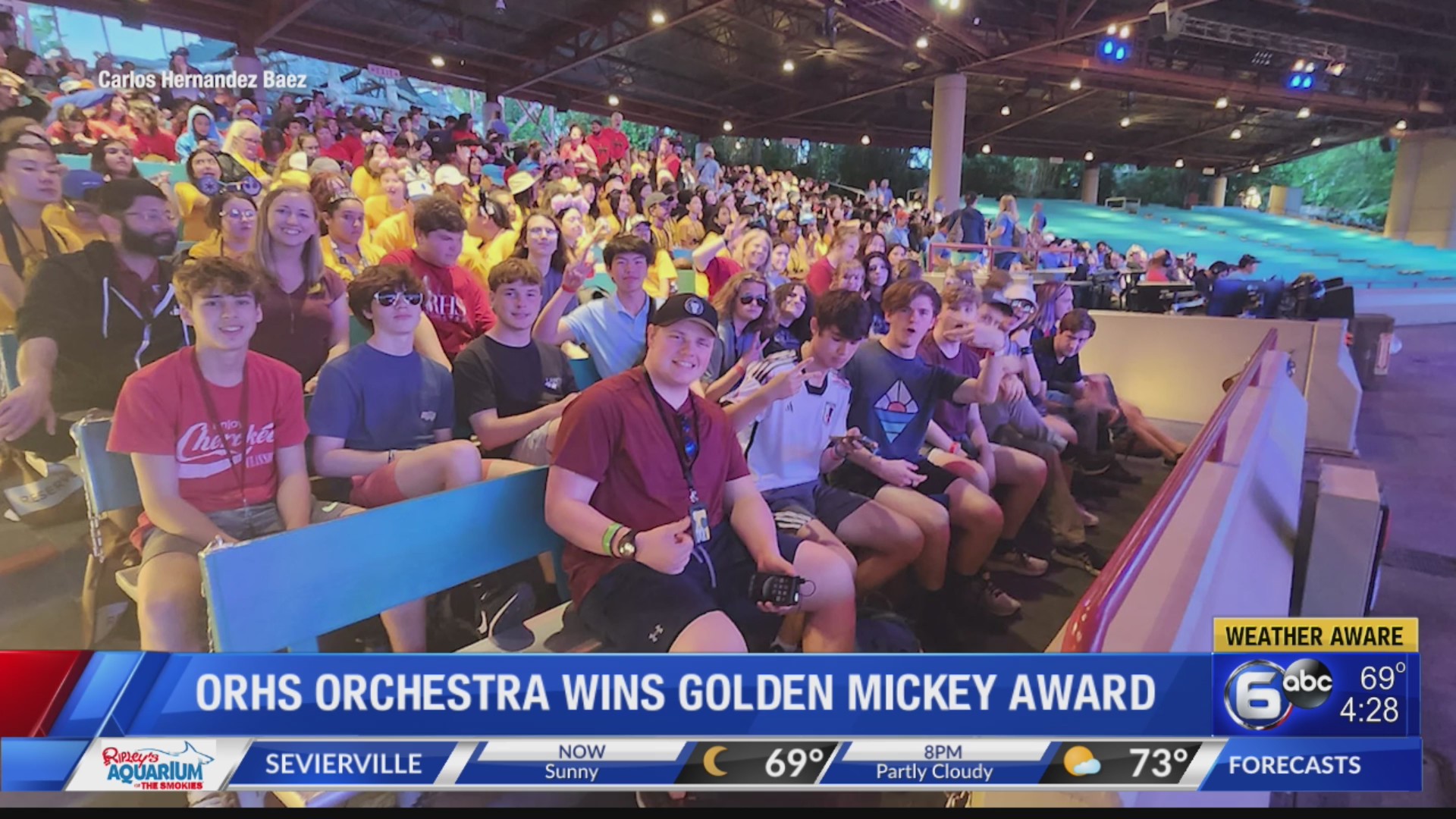 Oak Ridge High School Orchestra wins Golden Mickey award – WATE 6 On ...