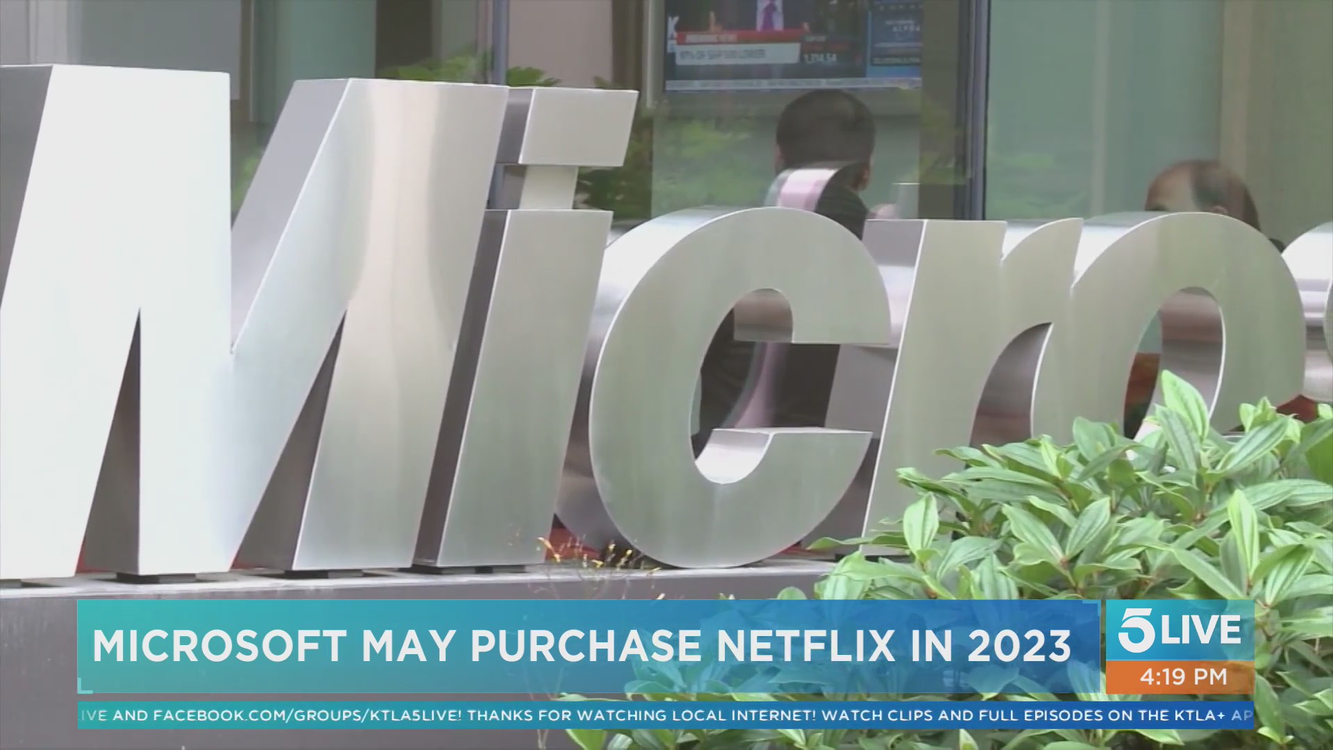 Microsoft considering to acquire Netflix – KTLA