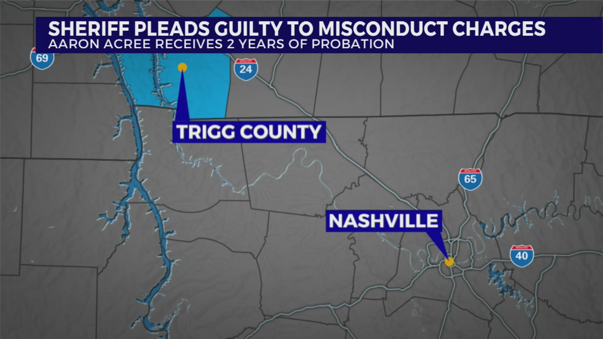 Trigg County Sheriff pleads guilty to misconduct charges – WKRN News 2