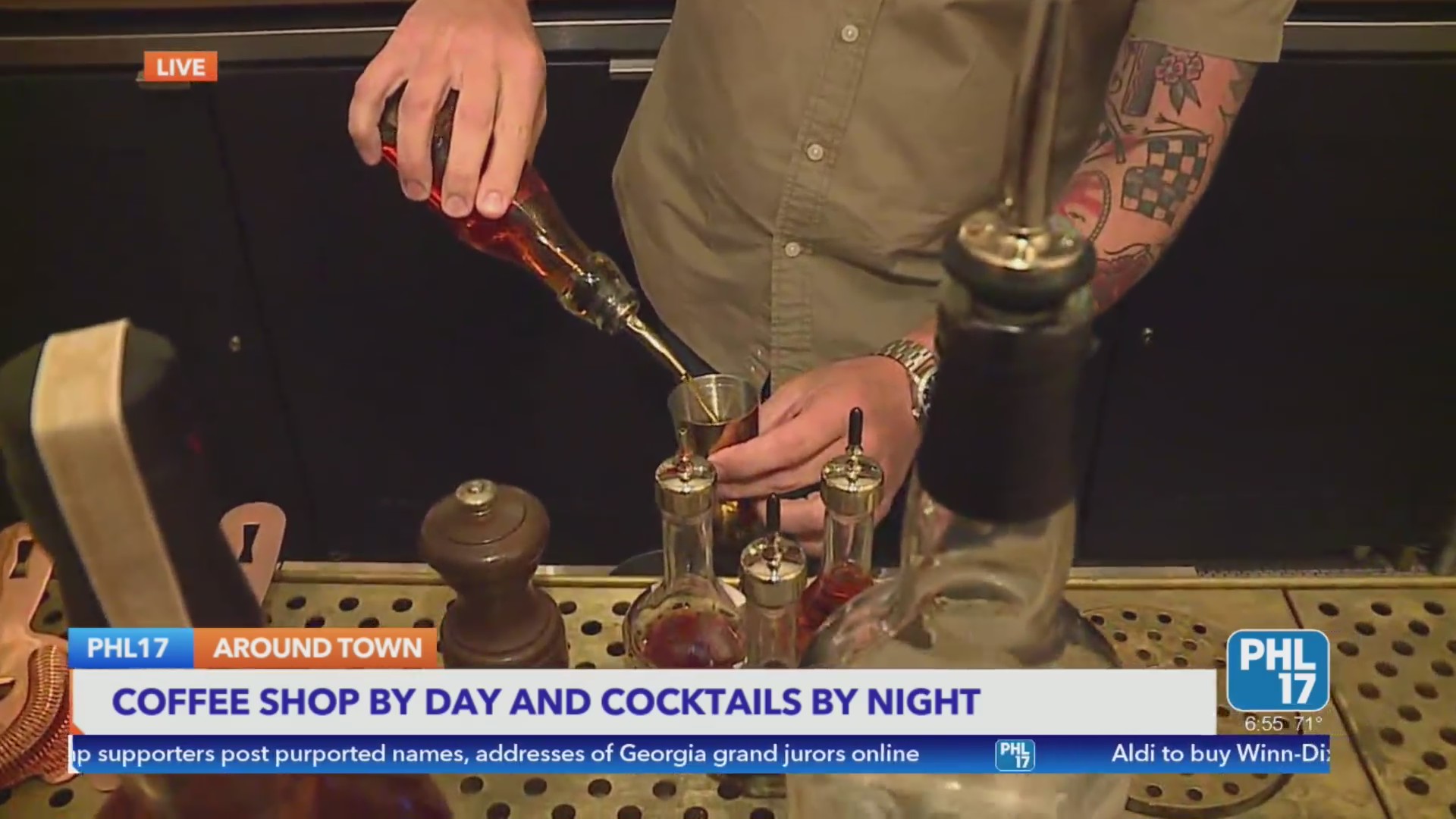 New Café transforms from a coffee bar in the morning to a cocktail bar ...