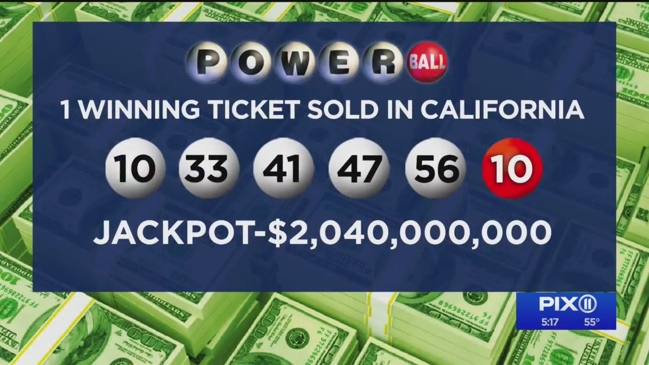 Powerball ticket sold in CA snags record $2.04B win – PIX11