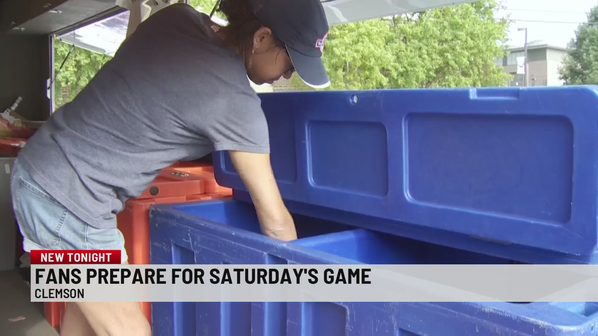 Clemson fans cheer on Tigers for upcoming game – WSPA 7NEWS