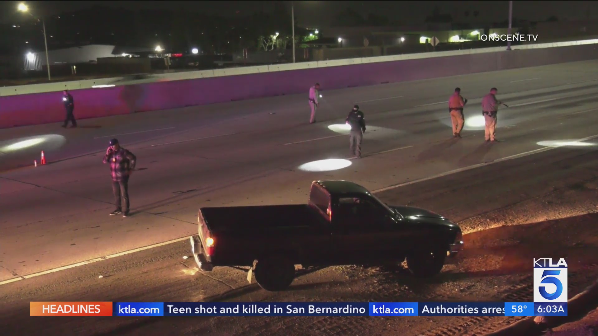 CHP looking for Riverside County freeway shooter – KTLA
