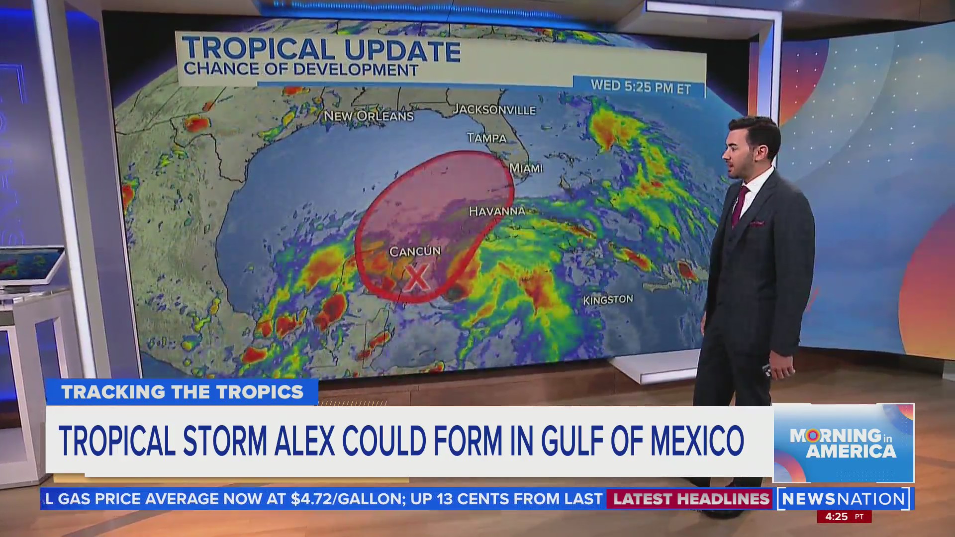 Tropical Storm Alex could form in Gulf of Mexico | Morning in America ...