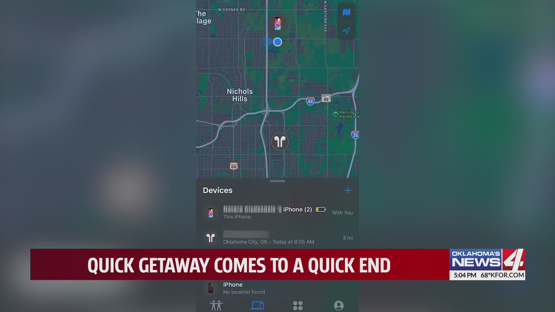 Quick getaway comes to a quick end – KFOR.com Oklahoma City