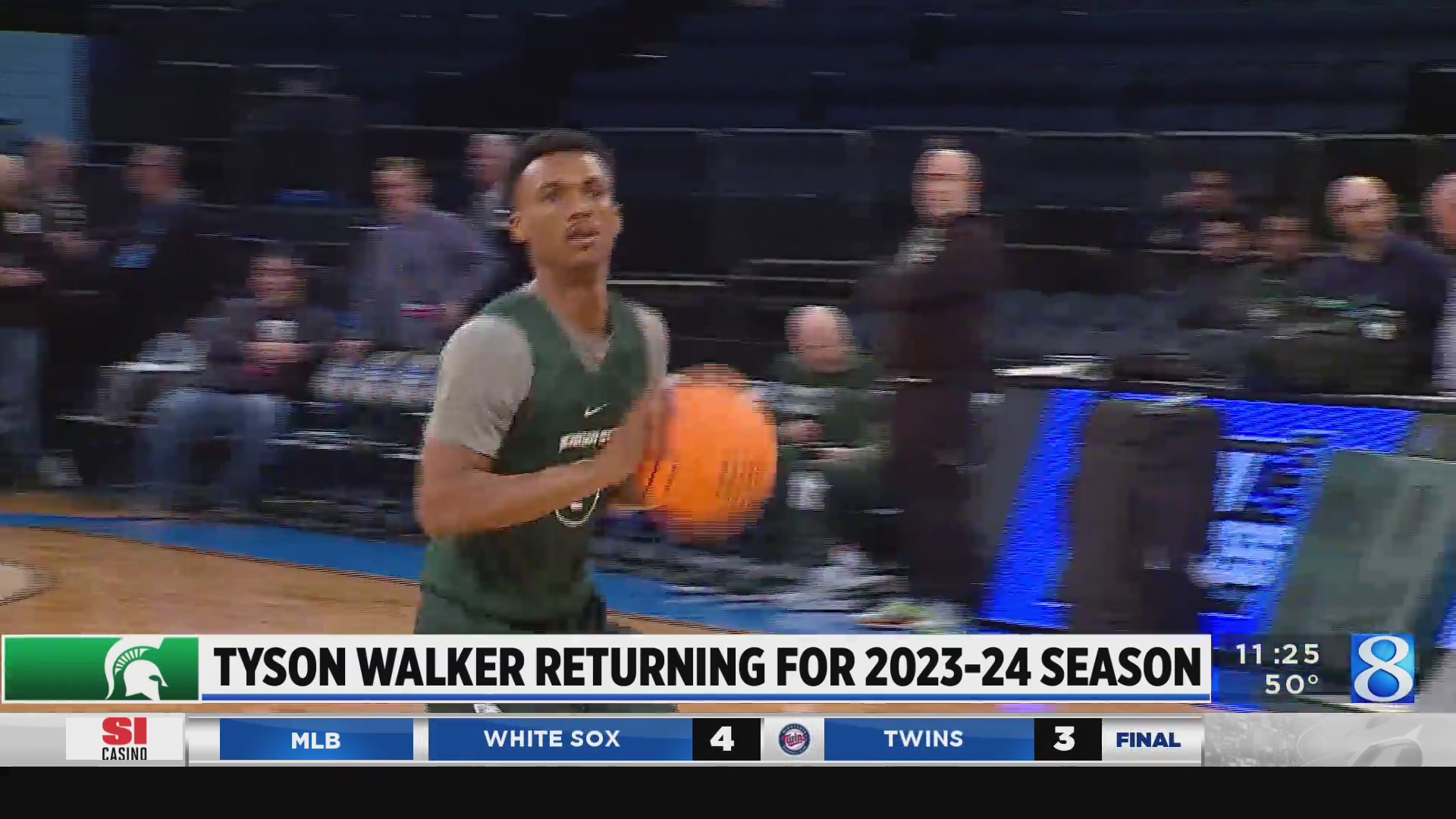 Tyson Walker returning to MSU for 2023-24 season – WOODTV.com