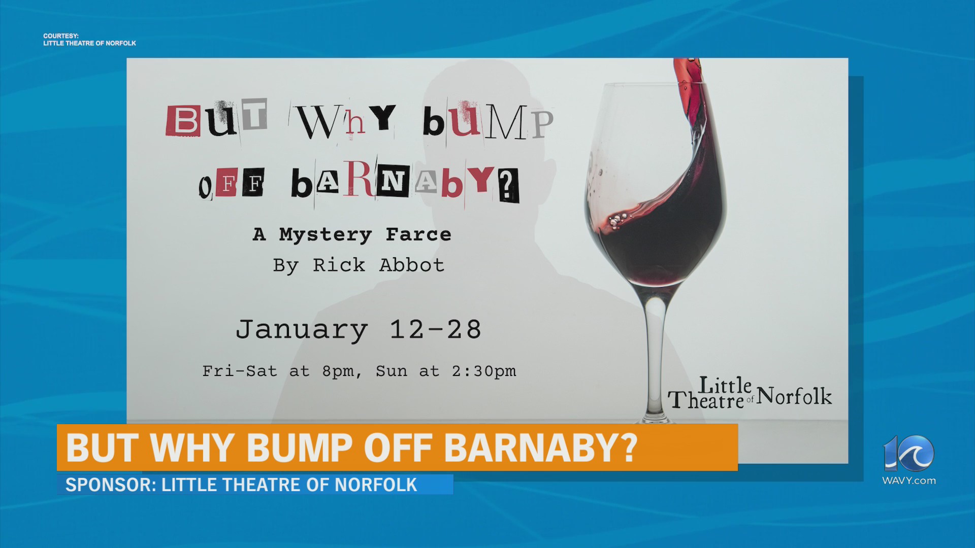 “But Why Bump Off Barnaby?” – WAVY.com