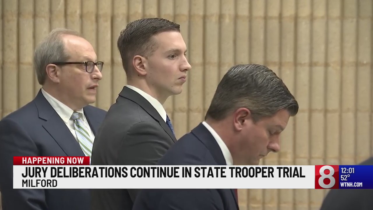 Jury continues deliberating in Trooper Brian North case – WTNH.com