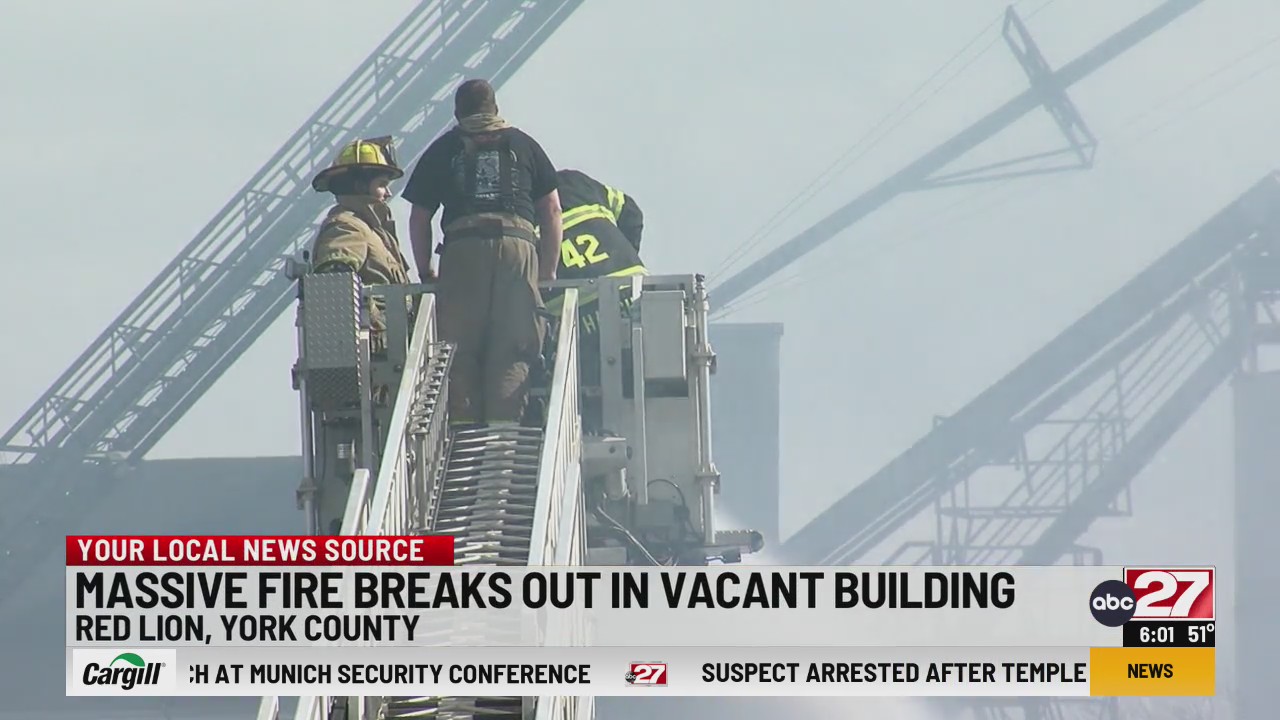 York County fire spreads to multiple buildings, shelter-in-place lifted ...