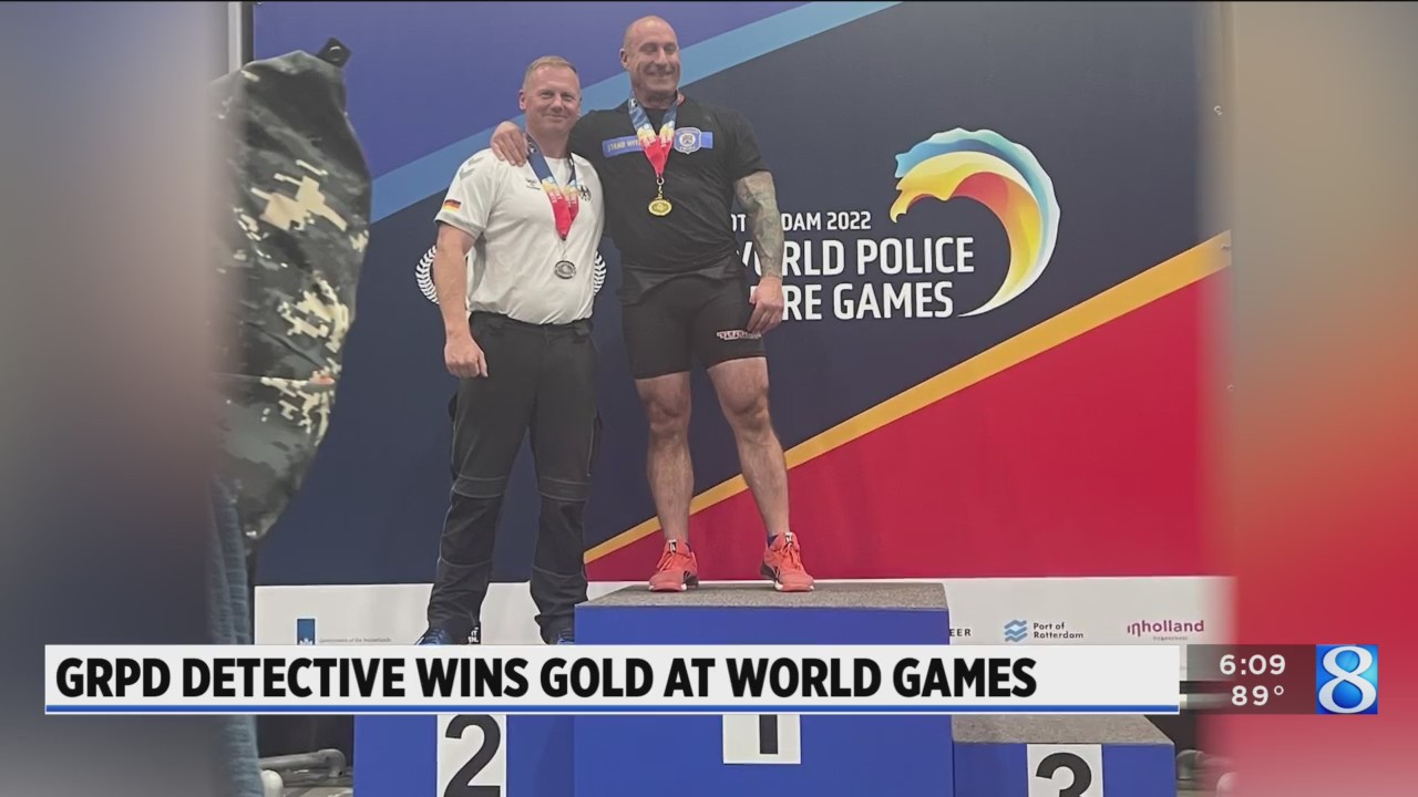 We All Won The Gold Grpd Detective Returns From World Police Fire