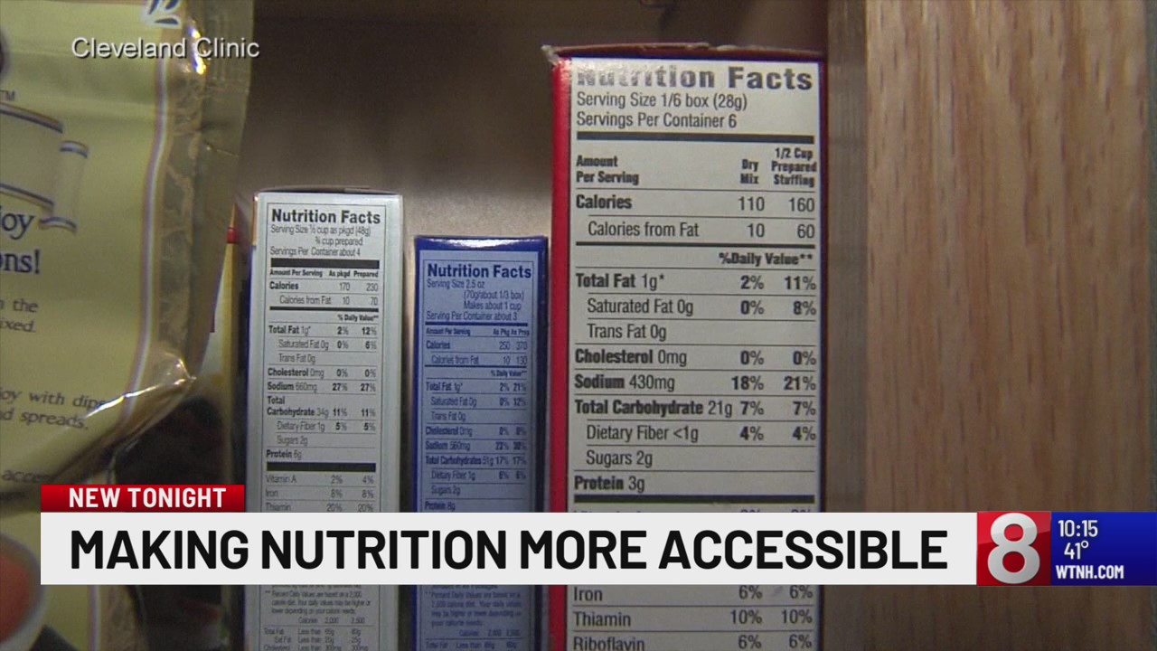 New act to make nutrition more accessible with food label transparency ...
