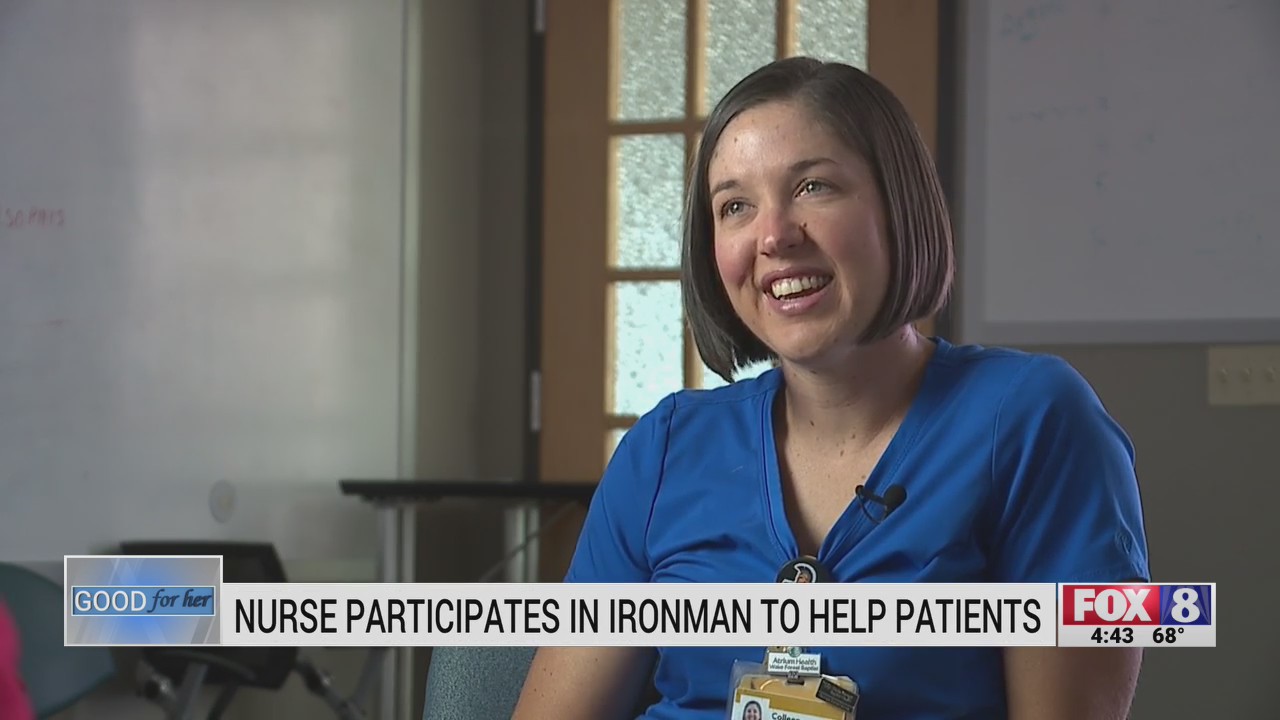 Good For Her: Nurse participates in Ironman to help patients – FOX8 WGHP