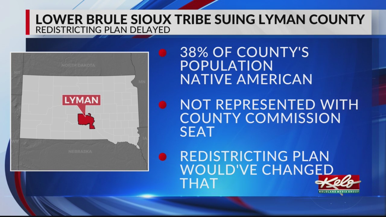 Lower Brule tribe sues Lyman County over redistricting plan – KELOLAND.com